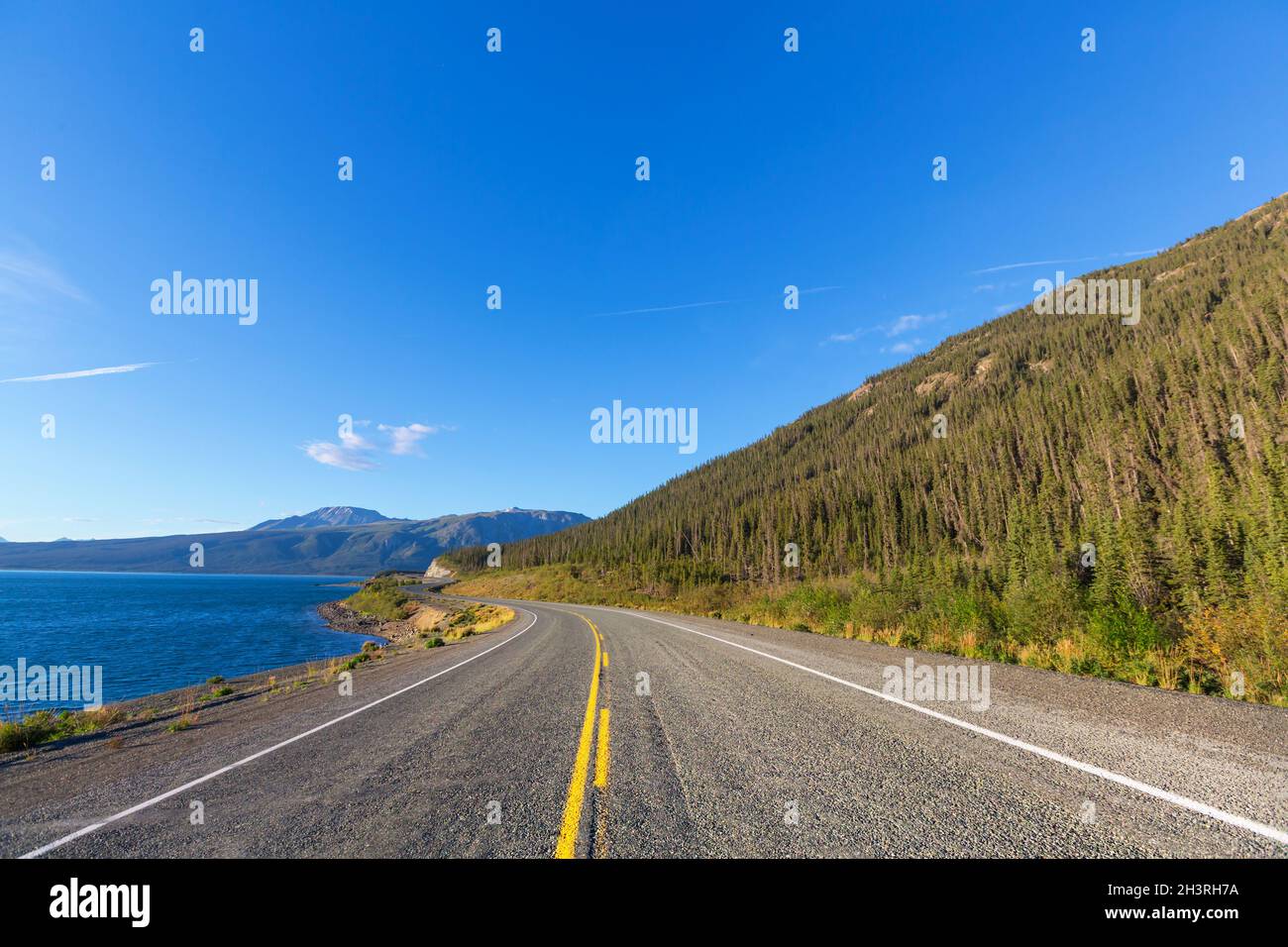 Road in Canada Stock Photo - Alamy