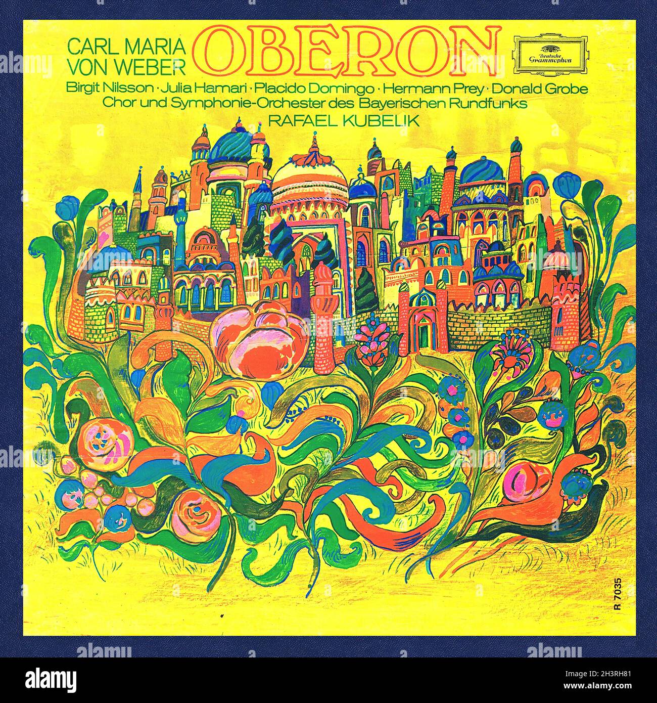 Weber Oberon - Kubelik Nilsson Domingo Prey Grobe Deutsche Grammophon R2R - Classical Music ...