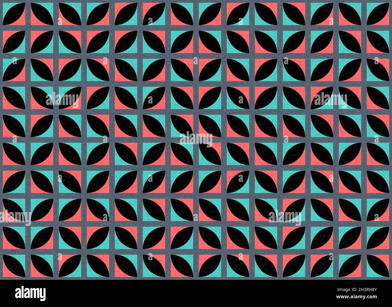 Abstract Geometrical generative computational art illustration Stock ...