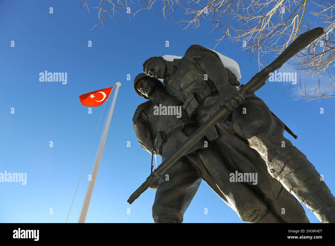 Turkish soldier turkey statue hi-res stock photography and images - Alamy