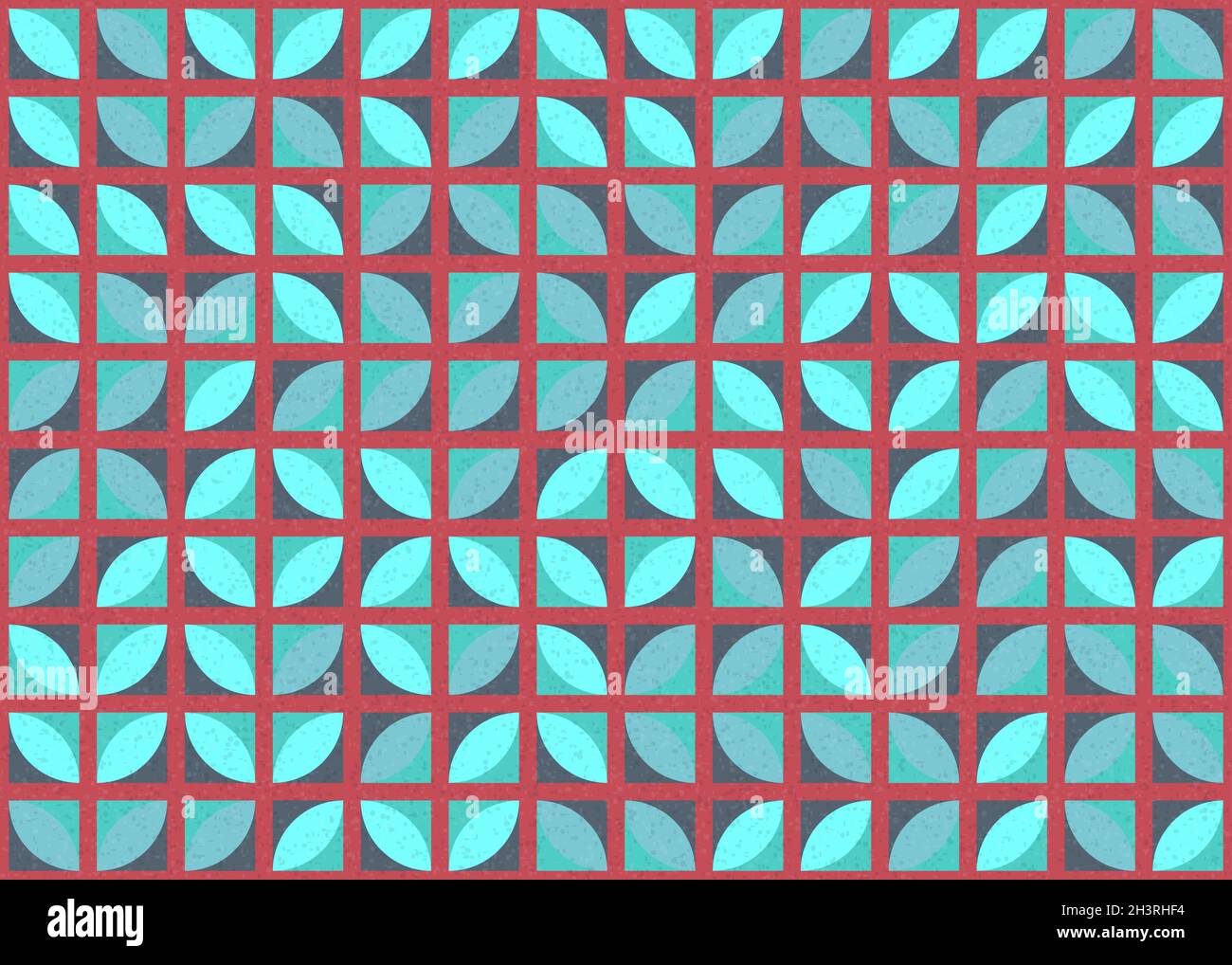 Abstract Geometrical generative computational art illustration Stock ...