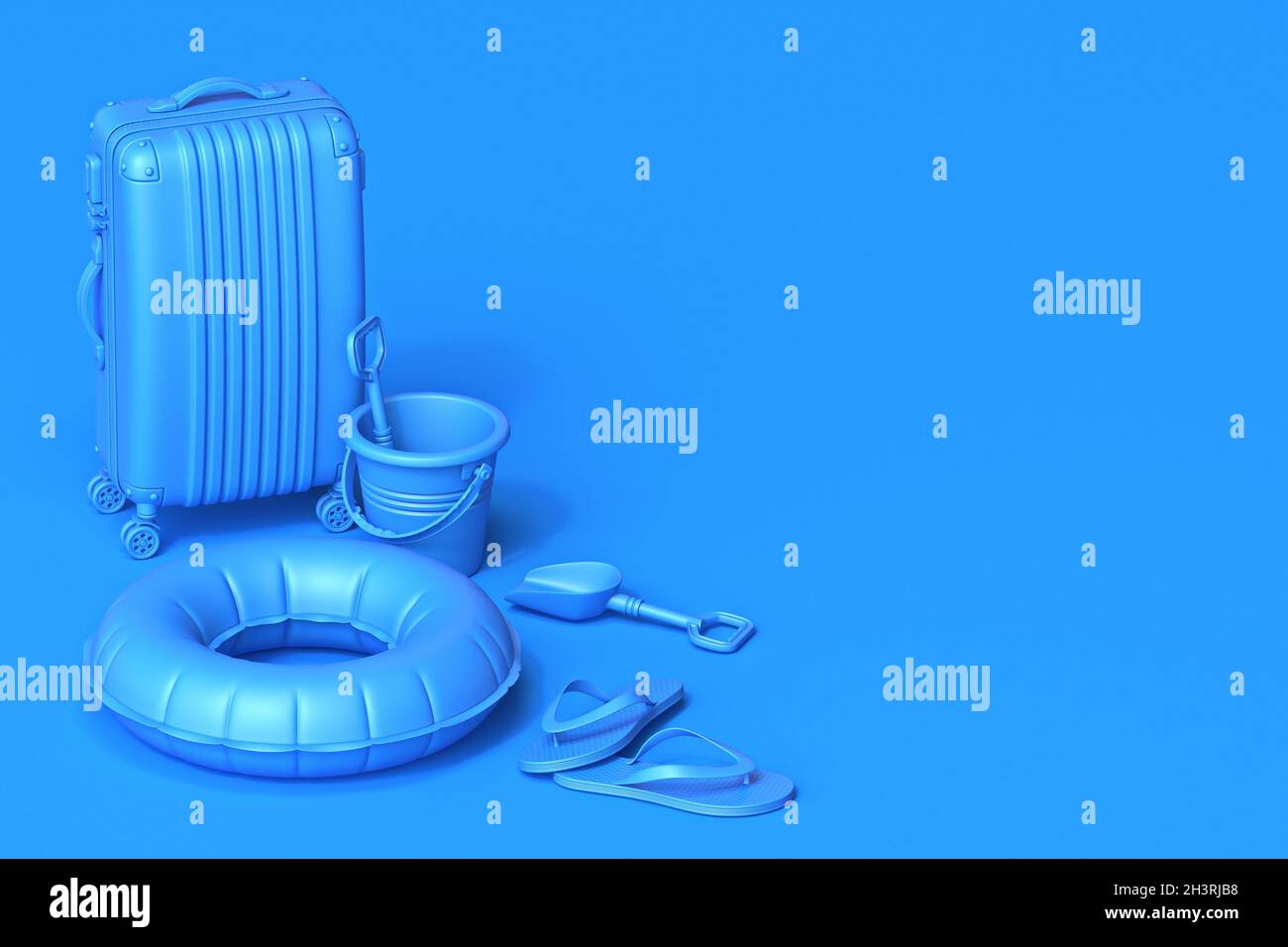 Suitcase inflatable ring travel hi-res stock photography and images - Alamy