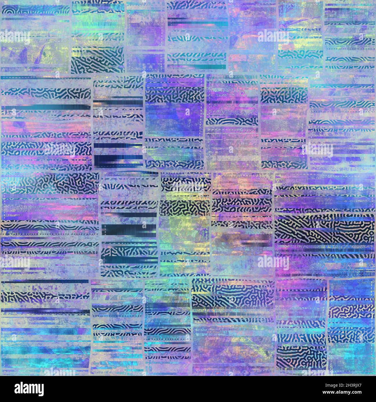 Seamless iridescent rainbow light pattern for print Stock Photo - Alamy