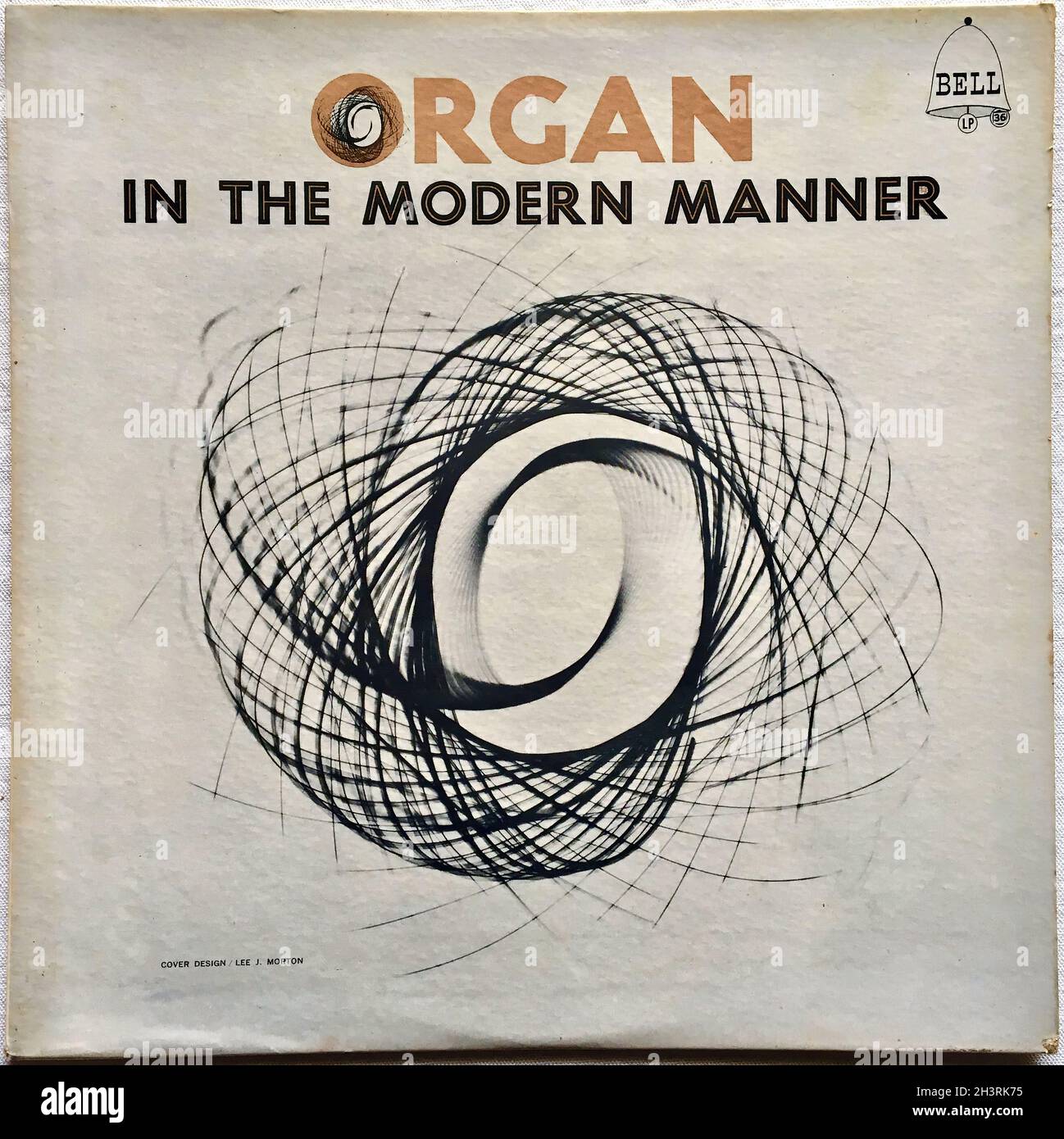 1960s Organ Music Vintage Vinyl Lp - Original Vinyl Record Stock Photo ...