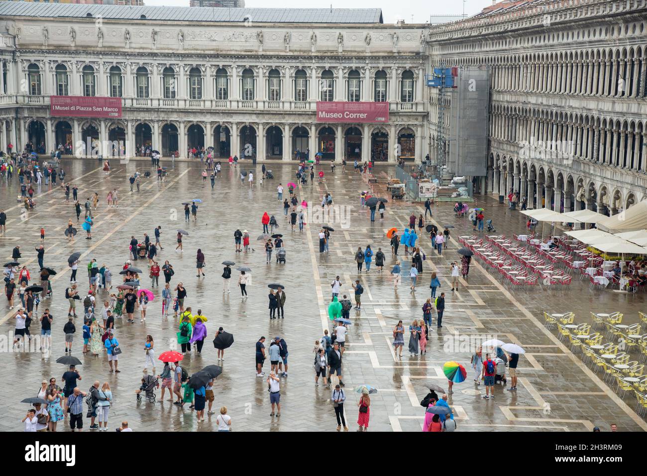aerial view of San Marco square in Venice, Italy Stock Photo - Alamy