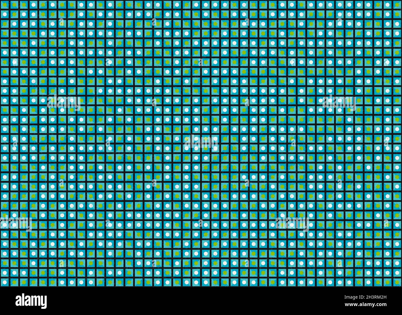 Abstract Geometrical generative computational art illustration Stock ...