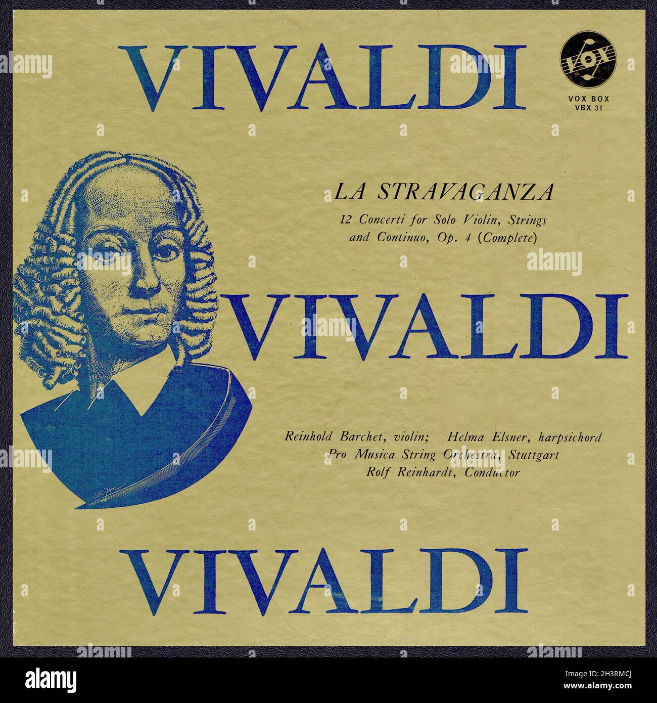 Vivaldi 12 Concerti for Violin and Strings Op 4 La Stravaganza ...