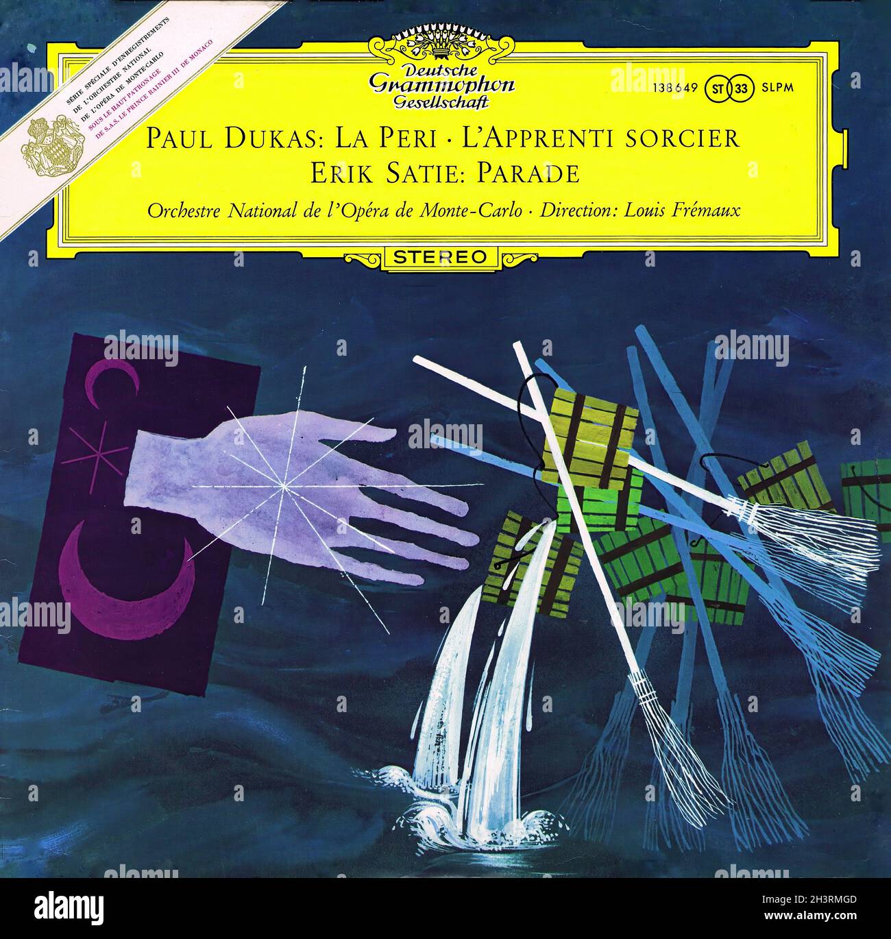 Dukas La peri Sorceror - FreÌ maux DGG Tulips - Classical Music Vintage ...