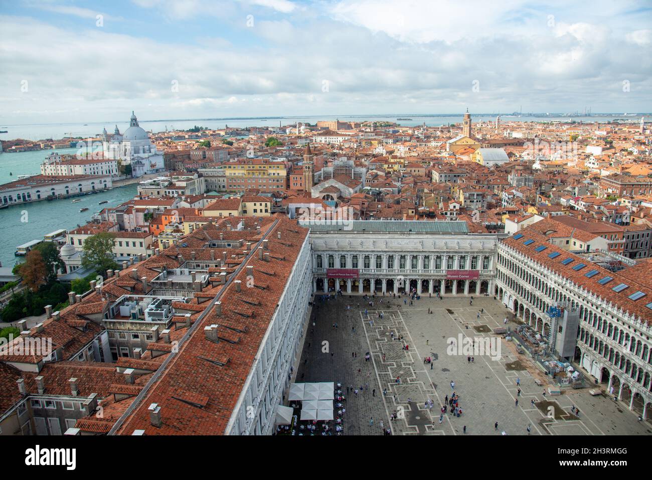 Aerial view venice hi-res stock photography and images - Alamy