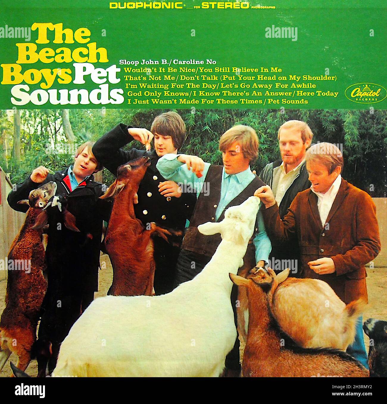 1966 Beach Boys Pet Sounds Record Album Lp Original Vintage Vinyl A ...