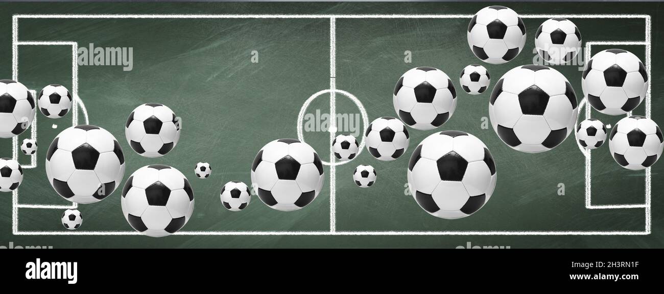 Round soccer ball hi-res stock photography and images - Alamy