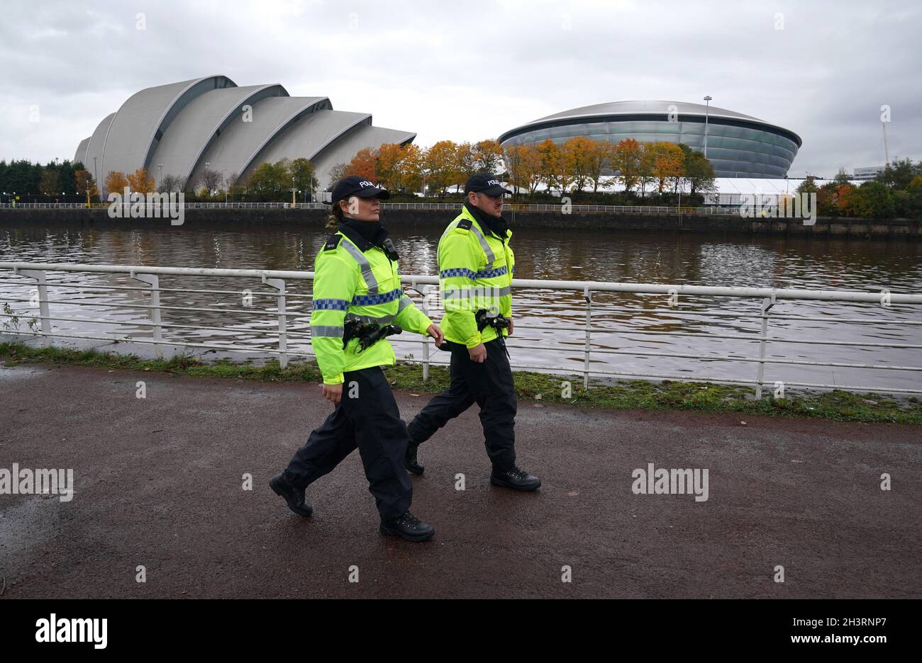 Police river clyde cop26 hi-res stock photography and images - Alamy