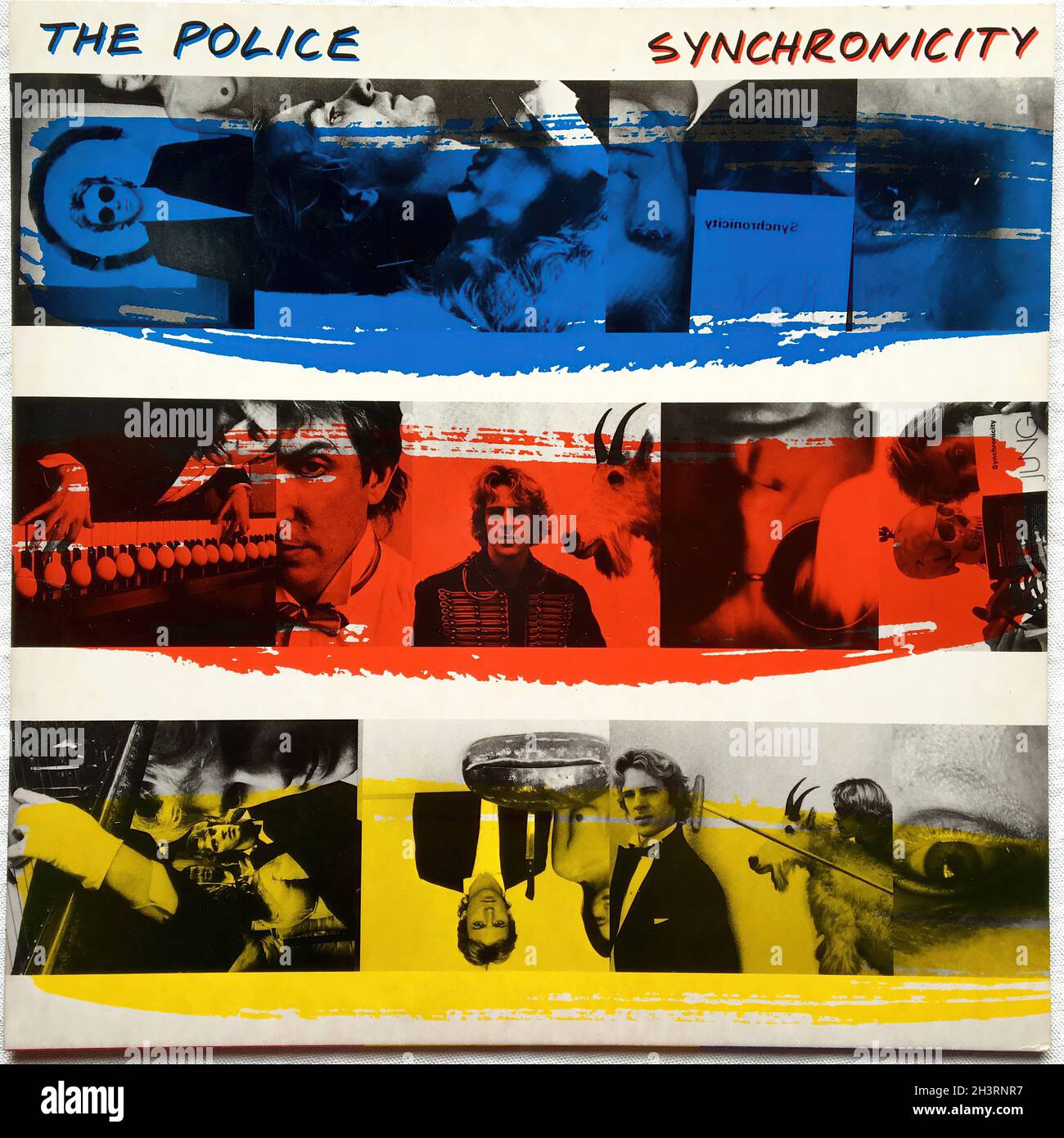 The Police - 1983 - Original Vinyl Record Stock Photo - Alamy