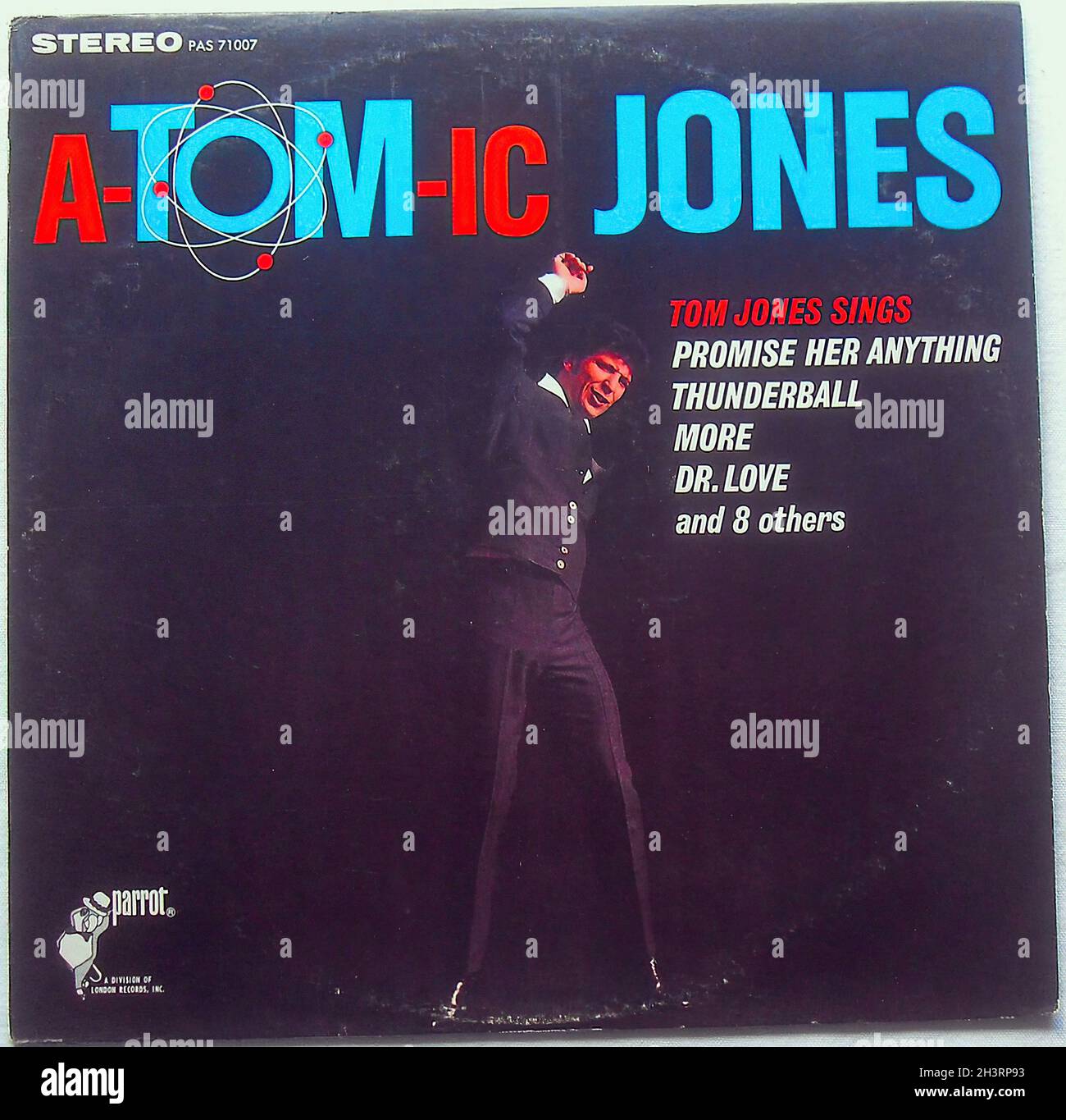 Tom Jones Atomic Jones Lp Record Album Original Vintage 1960s Vinyl A ...