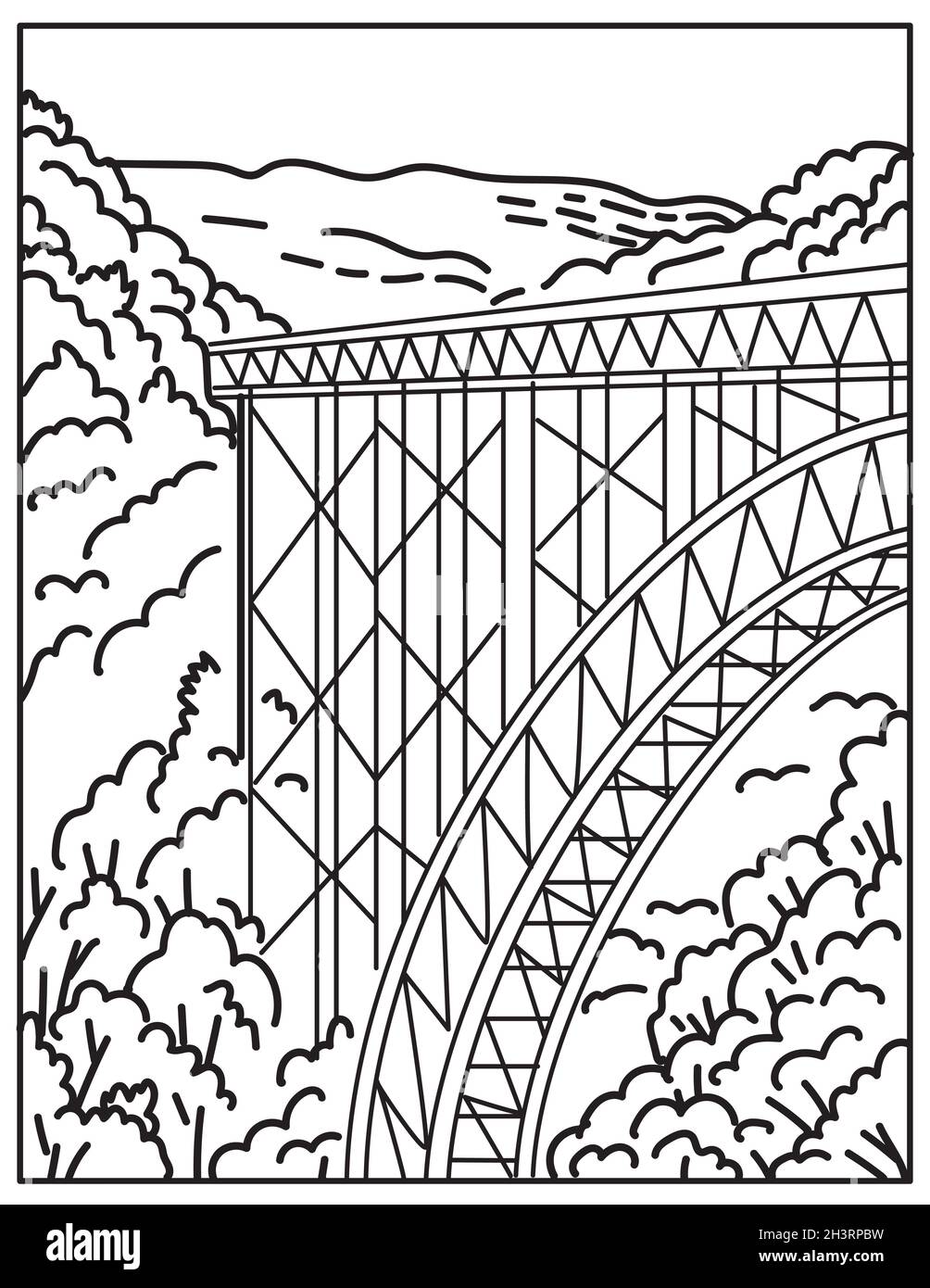 New River Gorge National Park and Preserve in Southern West Virginia in ...