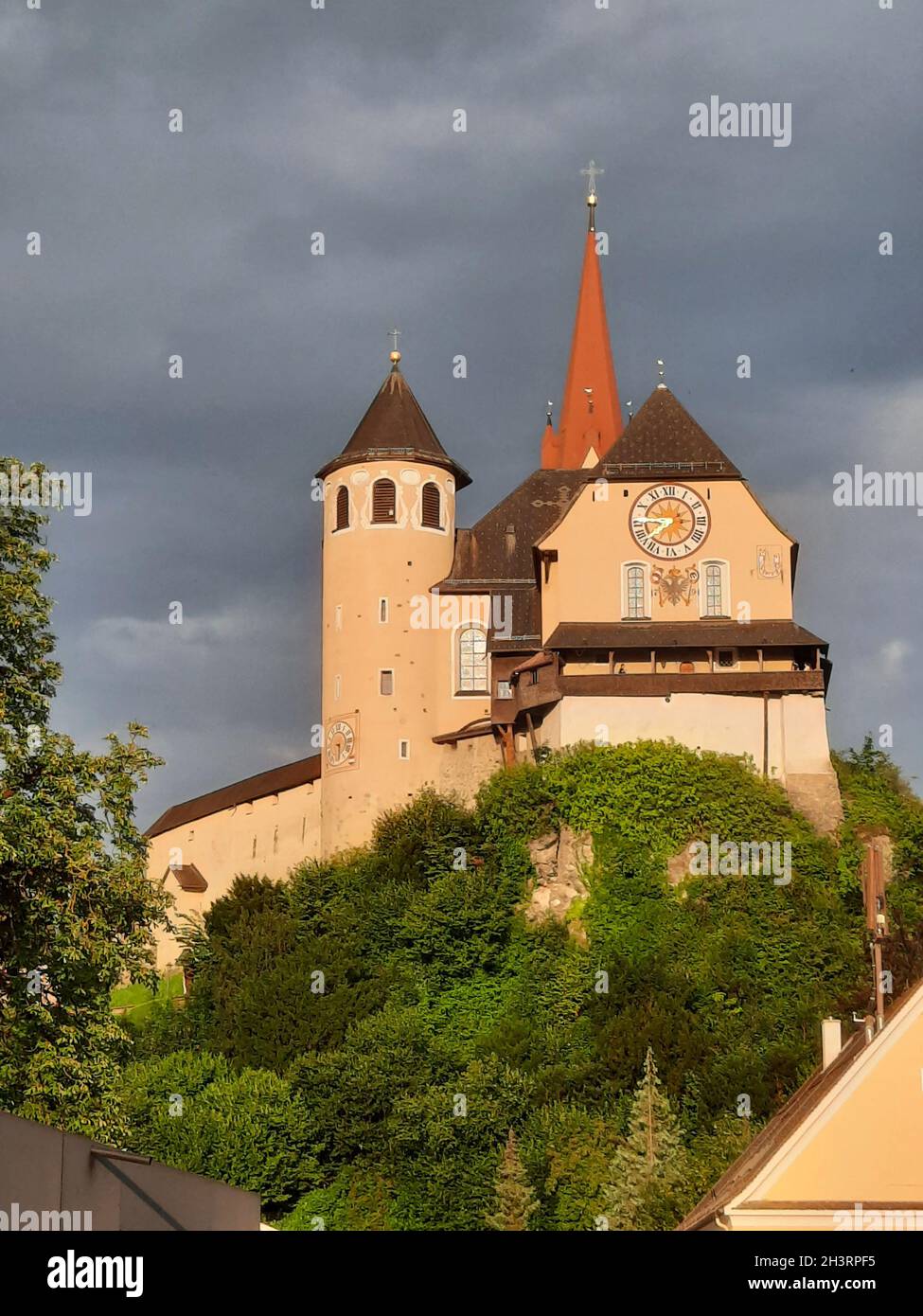 Basilica in Rankweil Stock Photo - Alamy