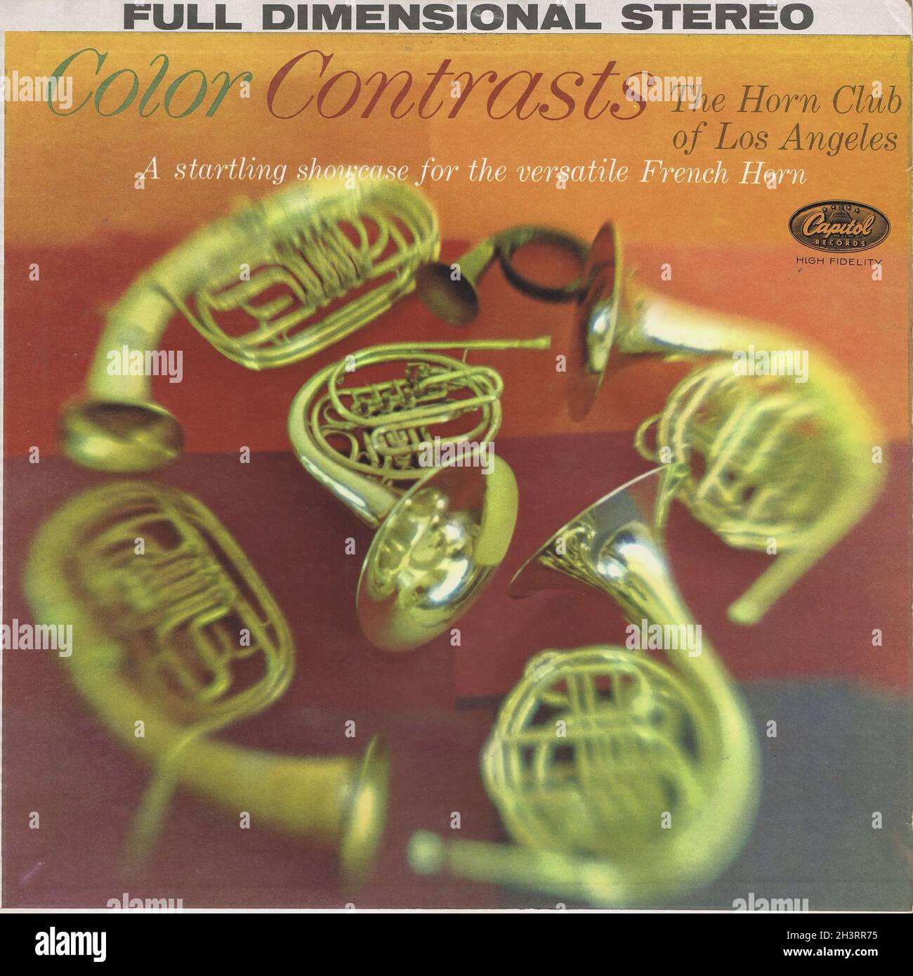 Color Contrasts - Horn Club of LA Capitol - Classical Music Vintage ...