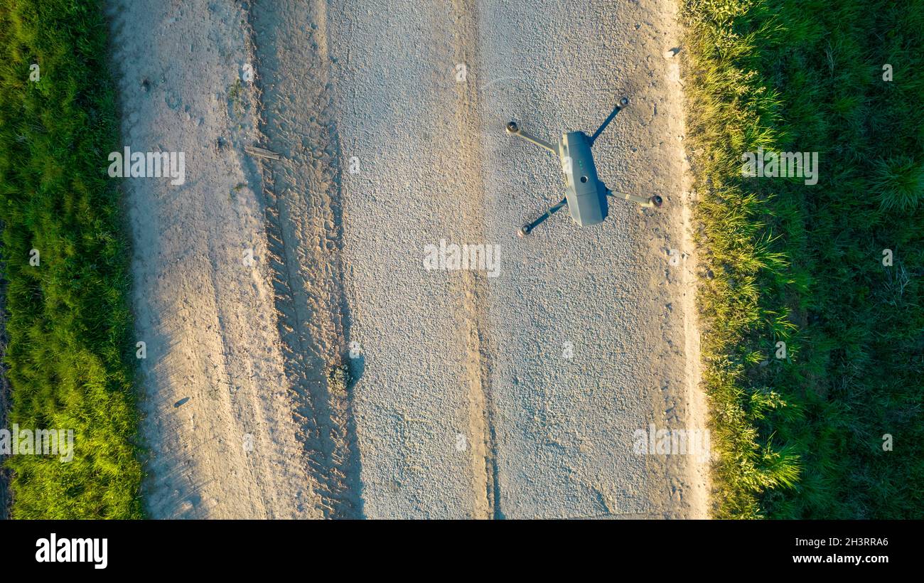 Beautiful shot flying drone copter hi-res stock photography and images ...