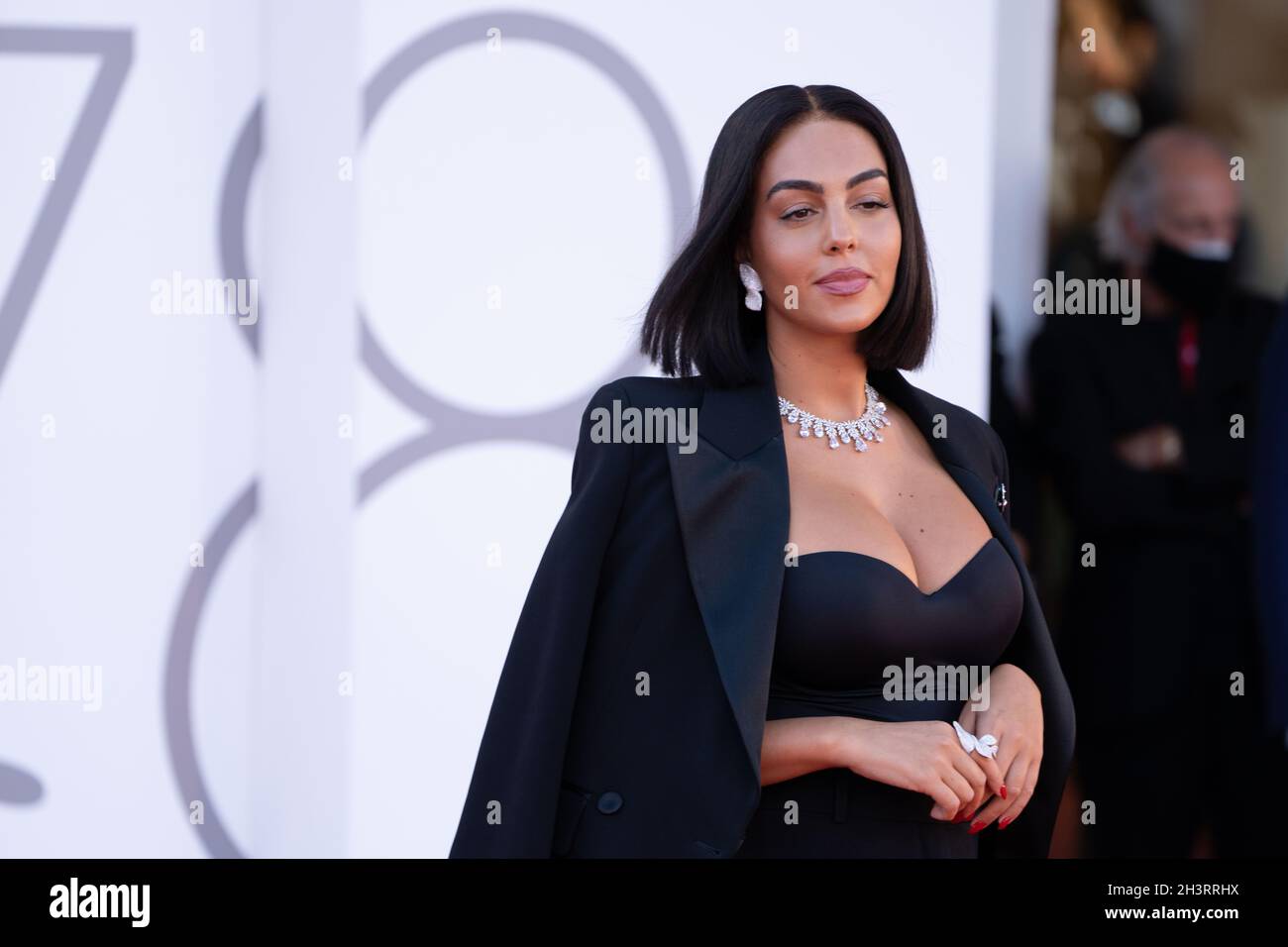 Georgina rodriguez smile hi-res stock photography and images - Alamy