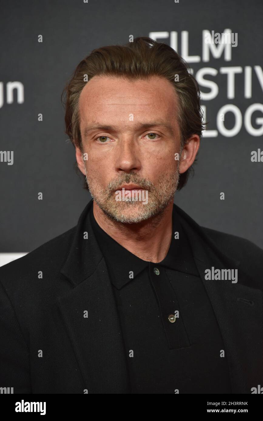 27 October 2021, North Rhine-Westphalia, Cologne: Actor Lucas ...
