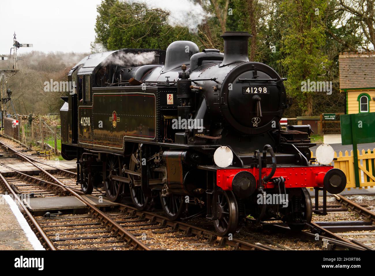 Calbourne steam train hi-res stock photography and images - Alamy