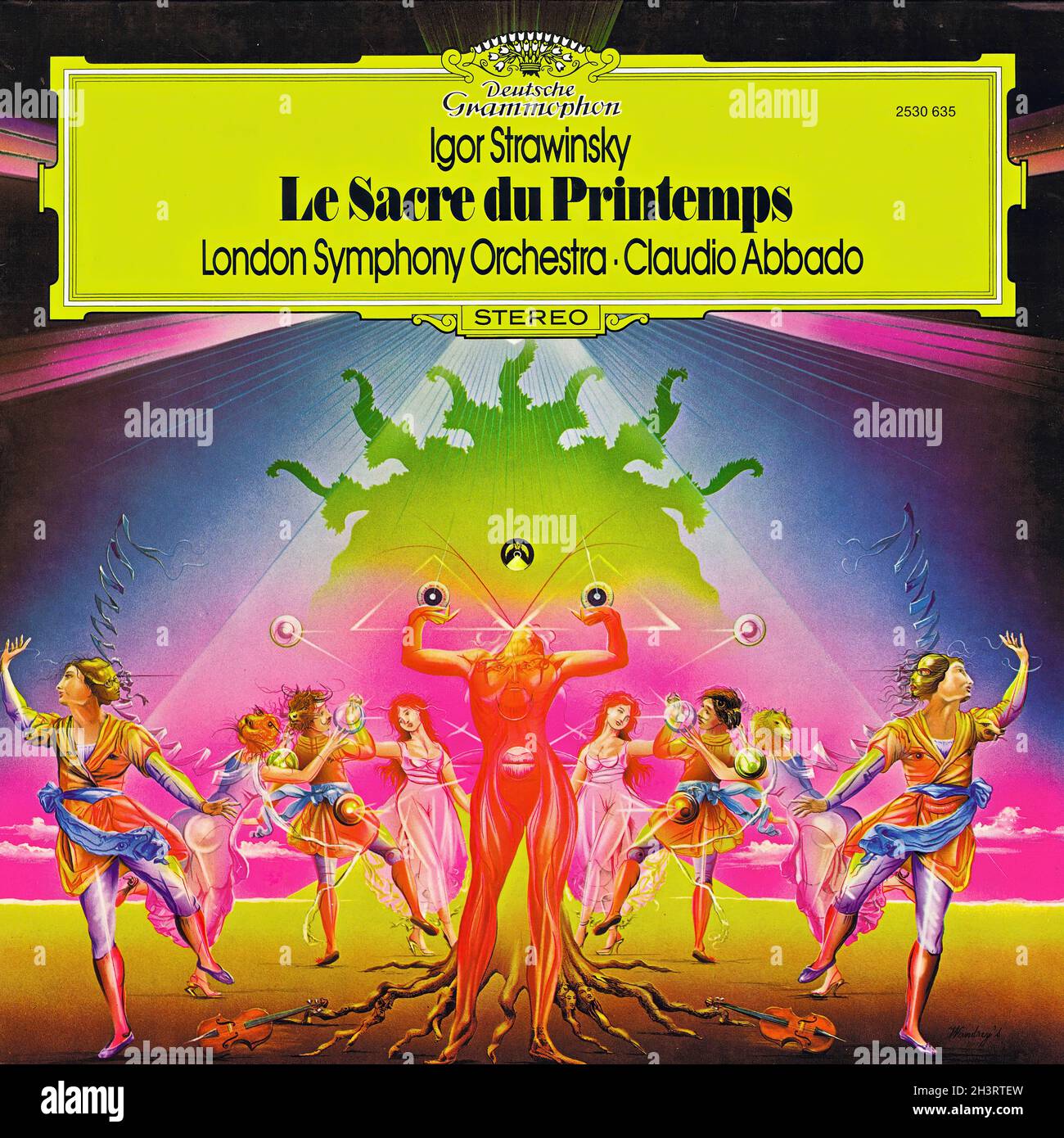 Stravinsky Le sacre du printemps - Abbado DGG - Classical Music Vintage ...