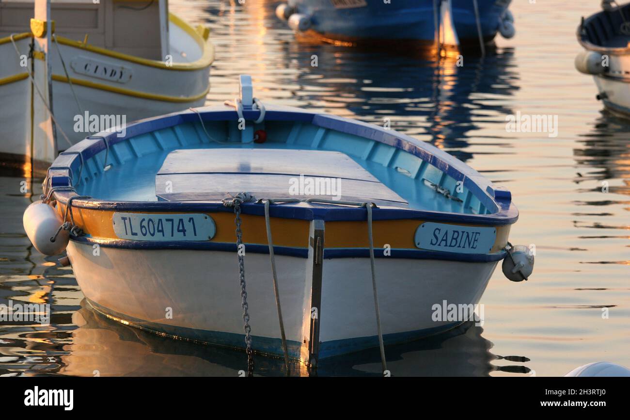 boats in the harbour of bandol, french riviera, france Stock Photo - Alamy