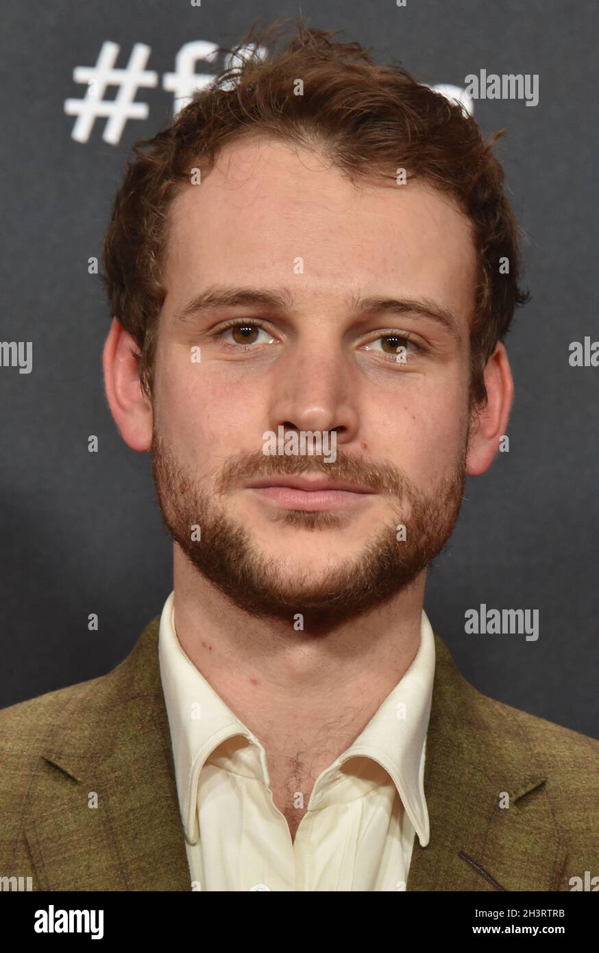 Cologne, Germany. 27th Oct, 2021. Actor Leonard Scheicher arrives for ...