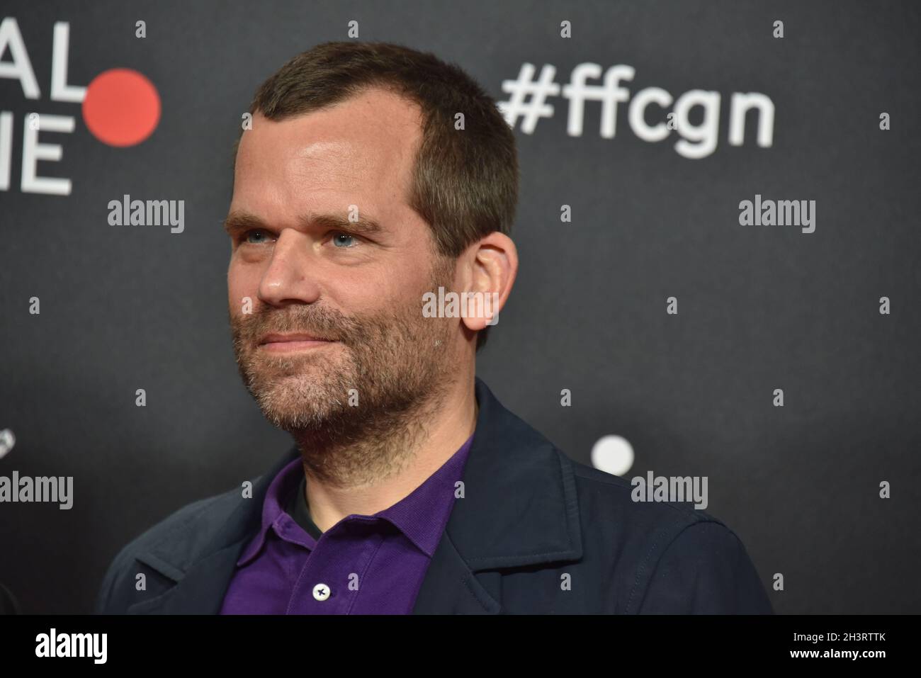 Cologne, Germany. 27th Oct, 2021. Author Jan Berger comes to the ...