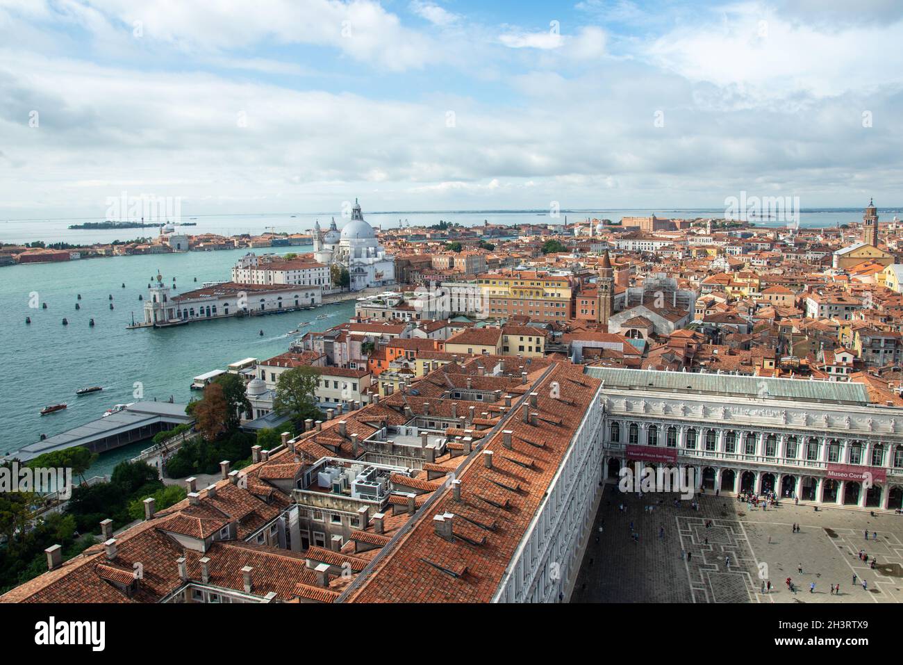 Aerial view venice hi-res stock photography and images - Alamy