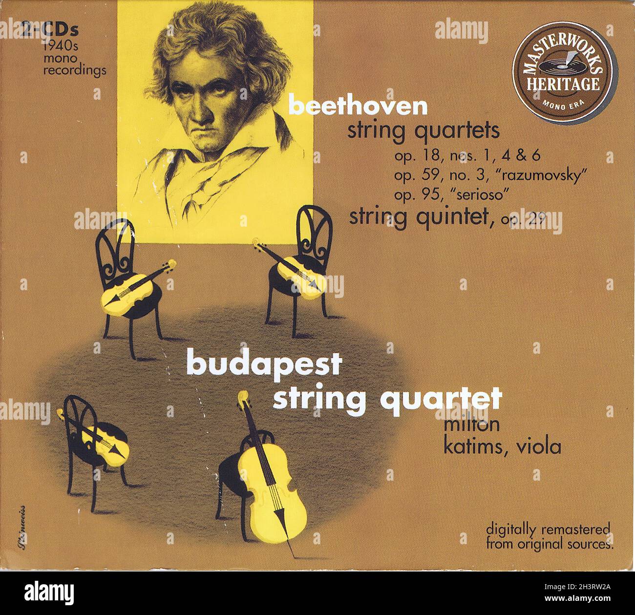 Beethoven String Quartets, Op 18, Nr 1, 4, & 6 â€¢ Op 59, Nr 3 â€¢ Op 95 â€¢ String Quintet, Op ...