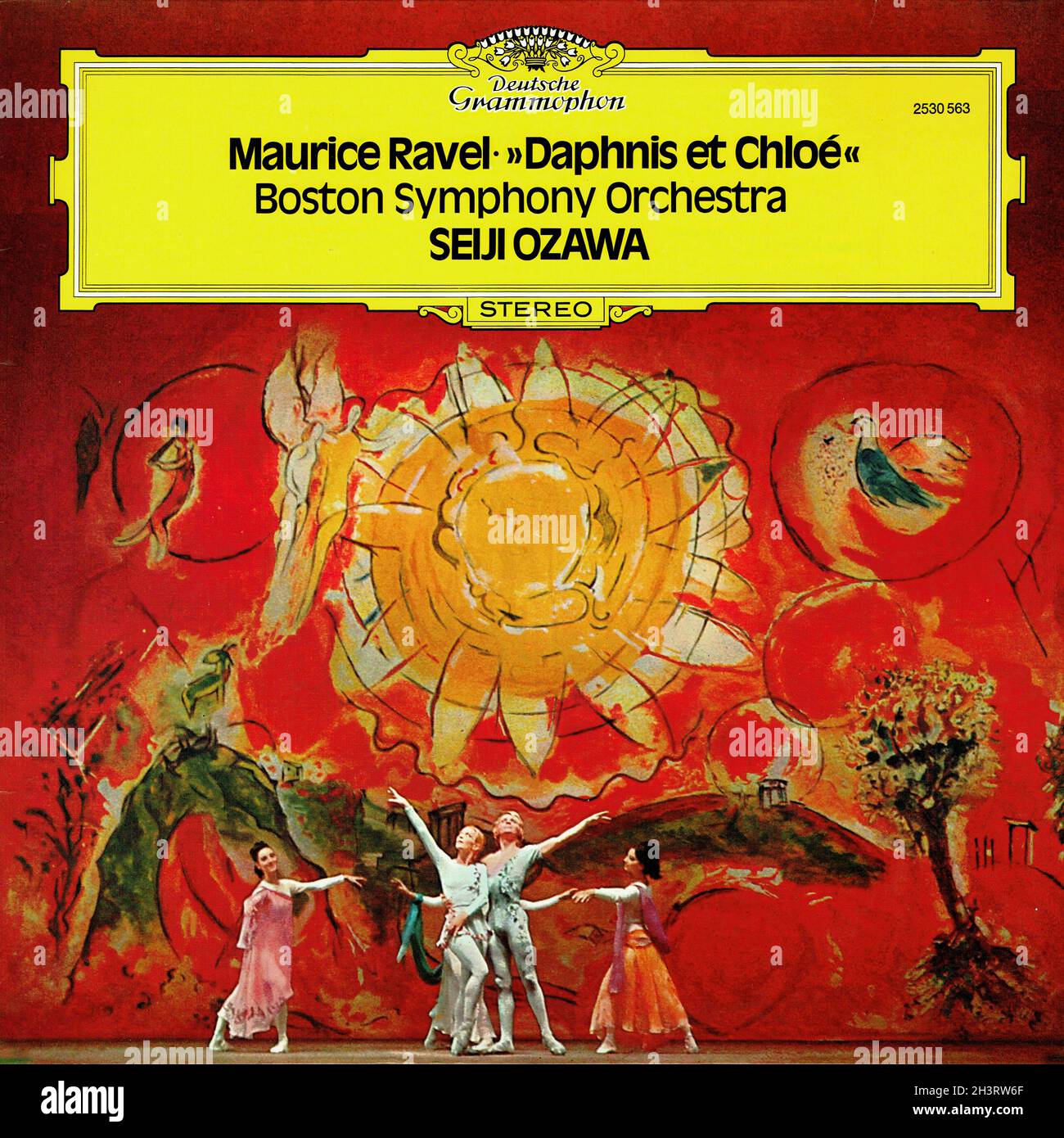 Ravel Daphnis et ChloeÌ - Ozawa DGG 1 - Classical Music Vintage Vinyl ...