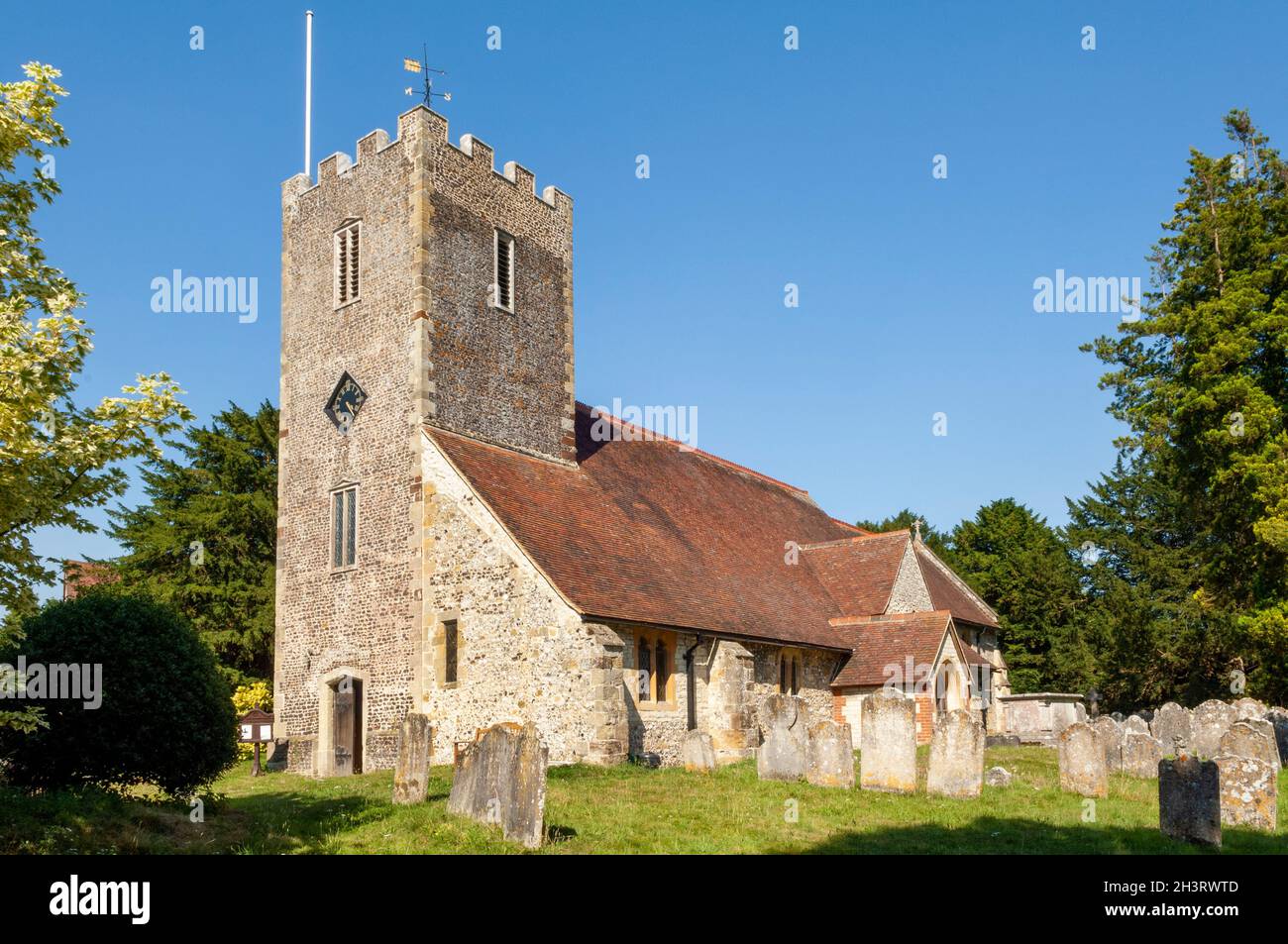 St mary the virgin buriton hi-res stock photography and images - Alamy