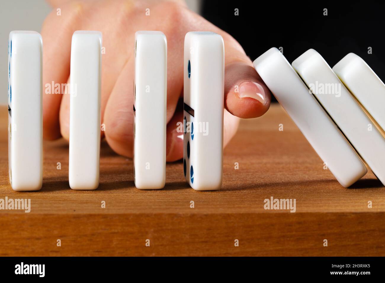 Toppling blocks hi-res stock photography and images - Alamy