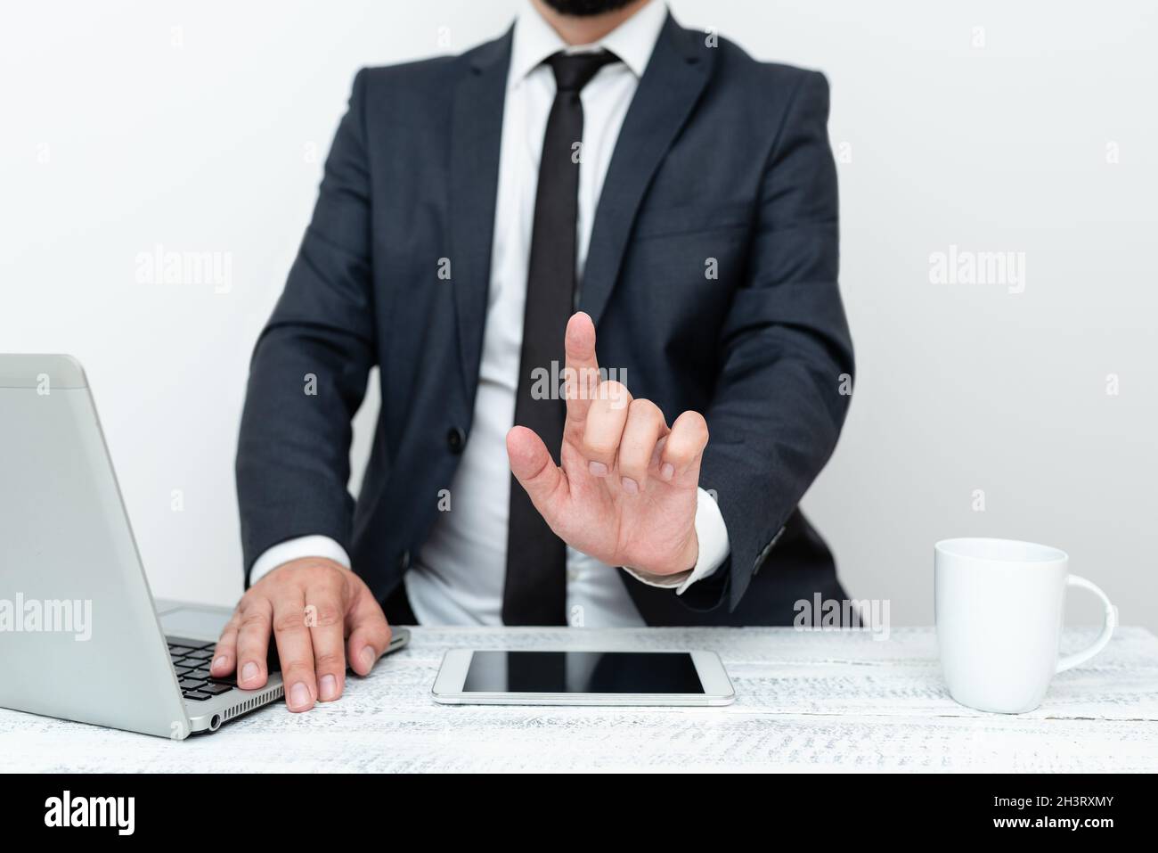 Remote Office Work Online Smartphone Voice Video Calling Discussing ...