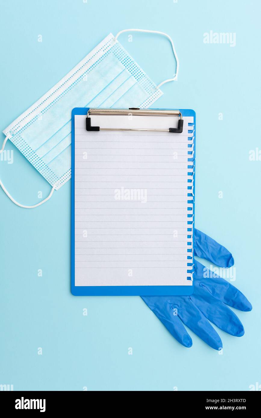 Writing Important Medical Notes Laboratory Testing New Virus Medicine ...