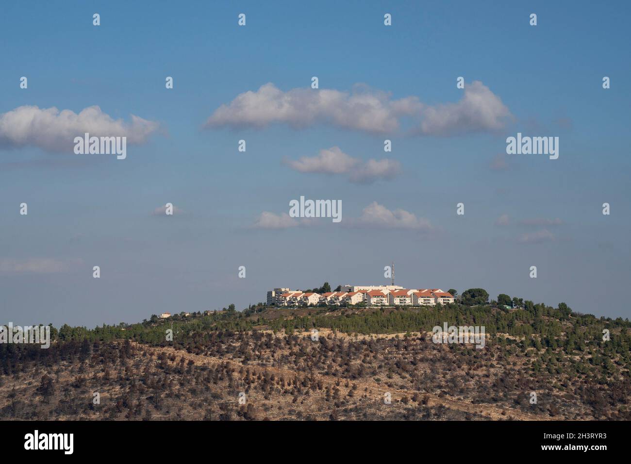 Shoresh, a village in the Judea mountains near Jerusalem, Israel, after ...