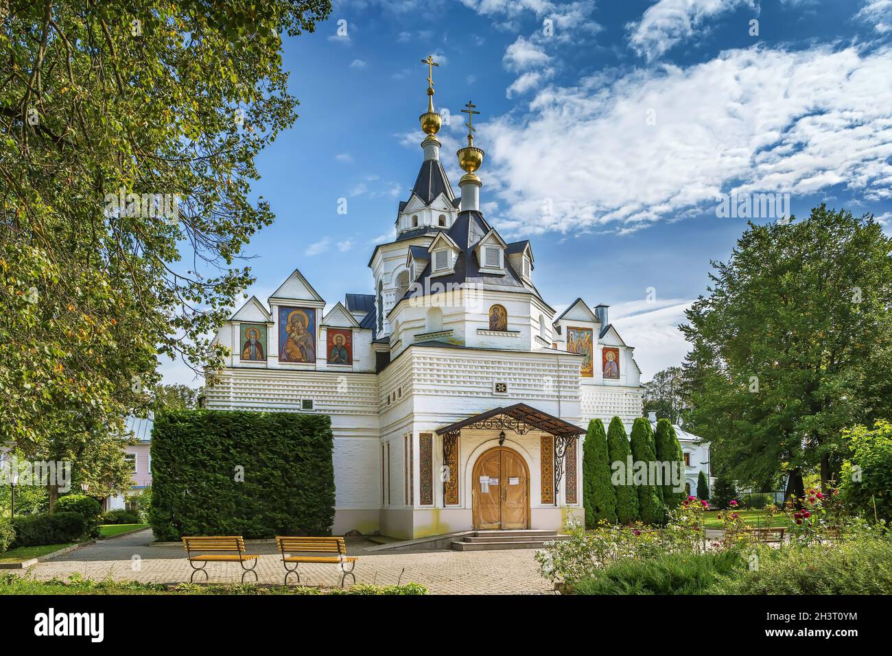 Stefano-Makhrishchsky Holy Trinity Monastery, Russia Stock Photo - Alamy