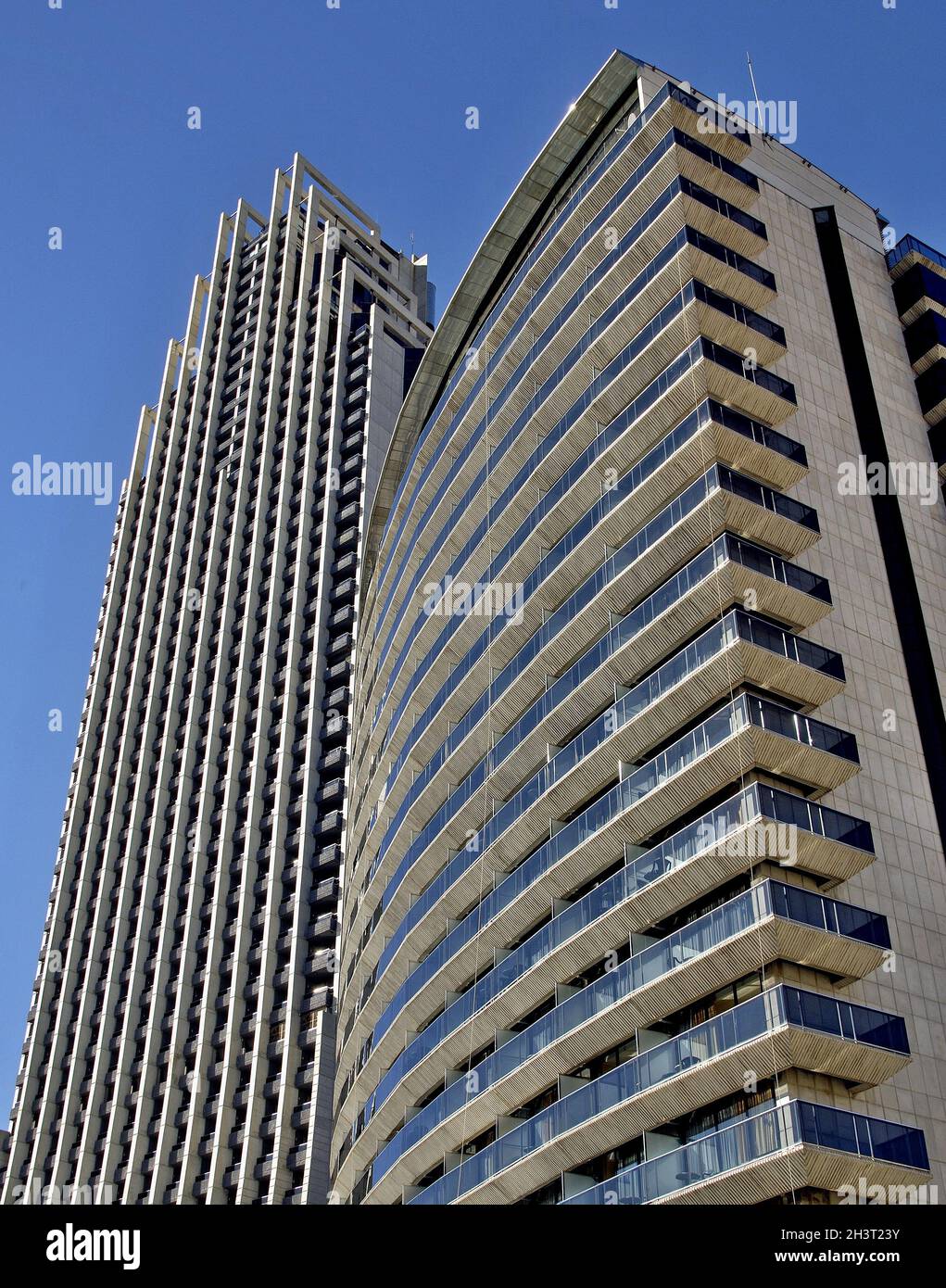 Bali tower in Benidorm, Alicante - Spain Stock Photo - Alamy