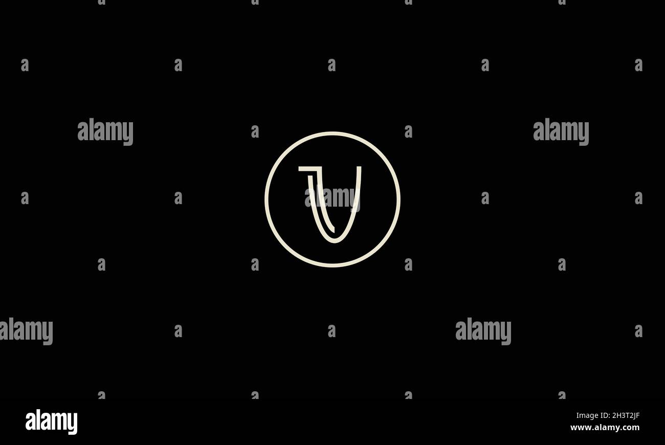 LETTER V LOGO DESIGN WITH NEGATIVE SPACE EFFECT FOR ILLUSTRATION USE ...