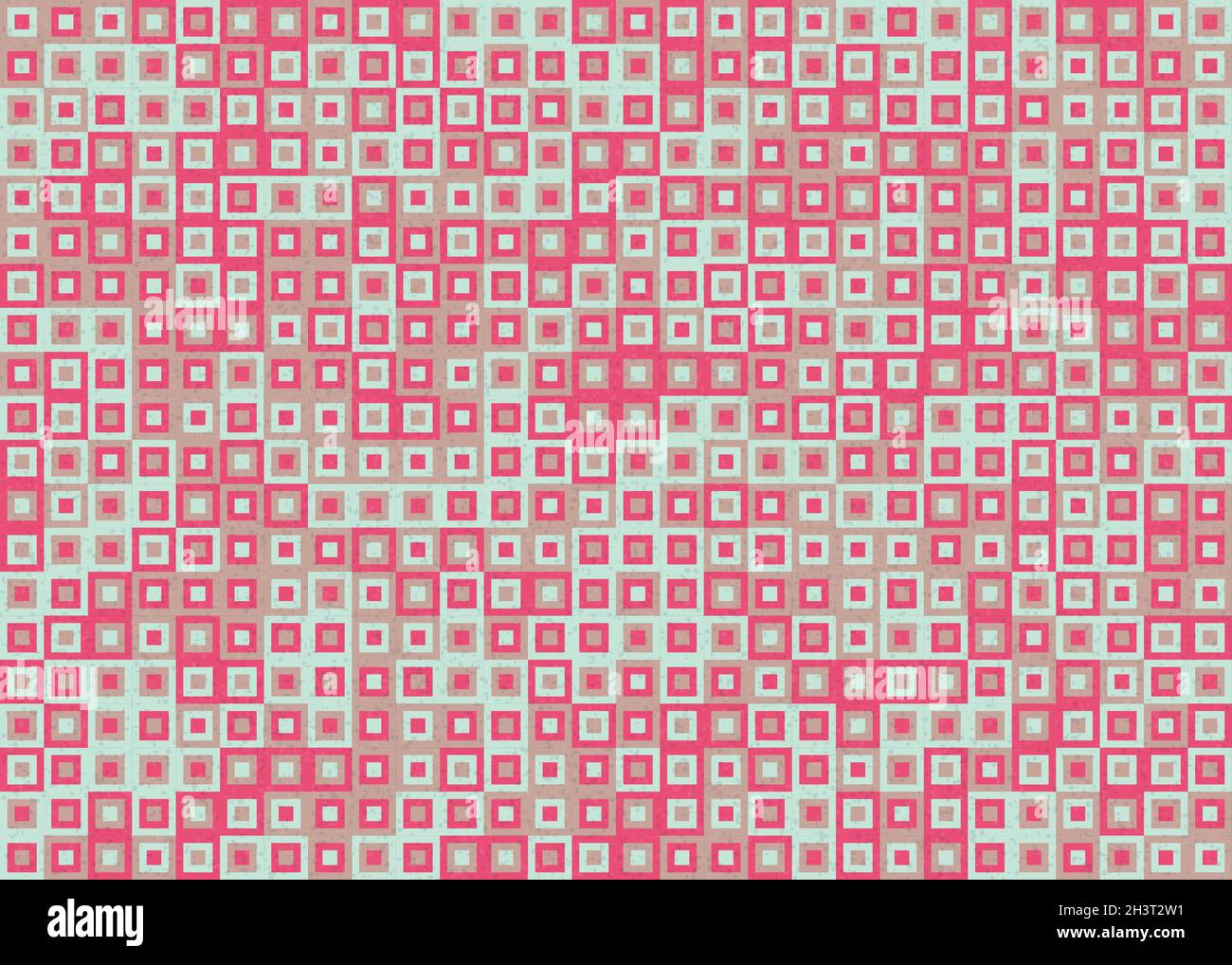 Abstract Geometrical generative computational art illustration Stock ...