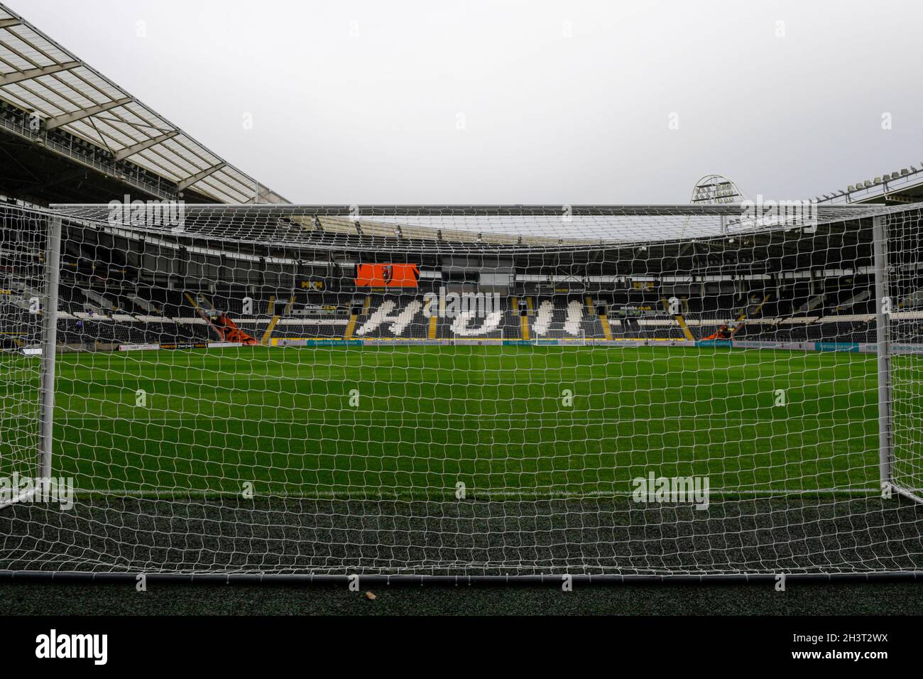 A general view of the MKM stadium, the home of Hull City Stock Photo ...