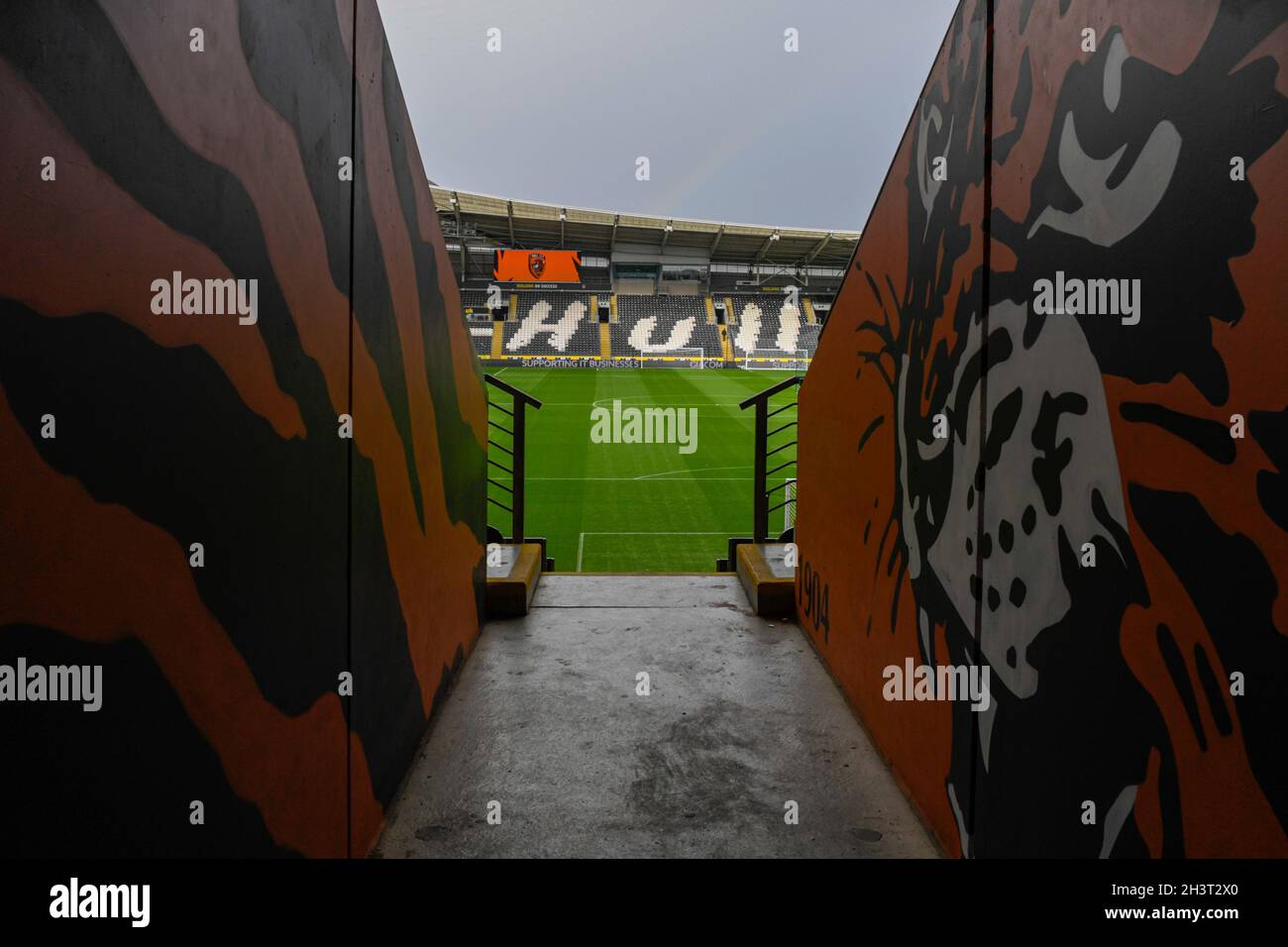 A general view of the MKM stadium, the home of Hull City Stock Photo ...