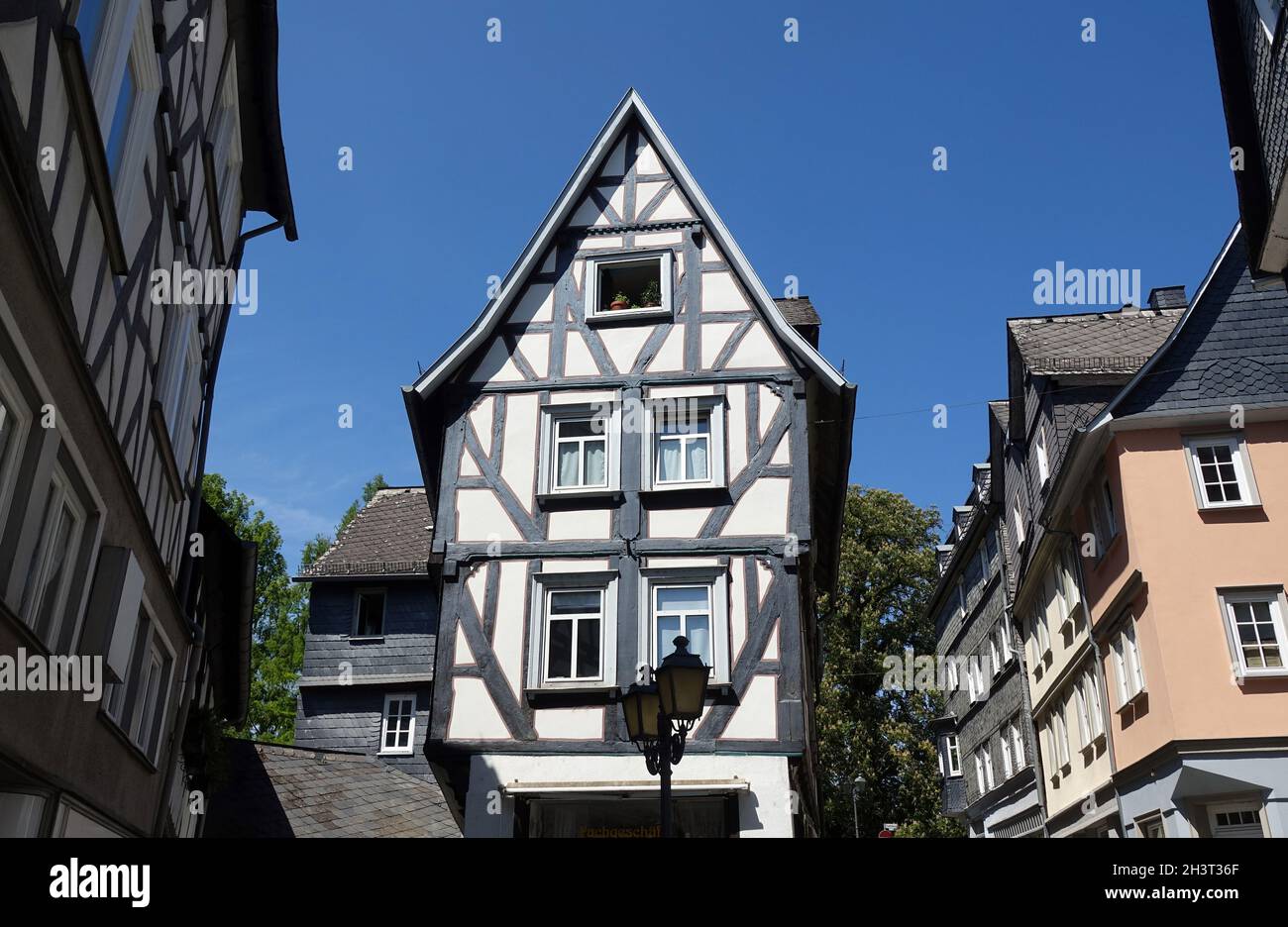 Half-timbering in Wetzlar Stock Photo - Alamy