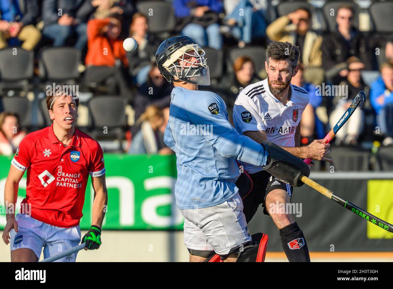 Amstelveen, 24-10-2021, Wagener Stadion, Tulp Hockey Hoofdklasse Heren ...
