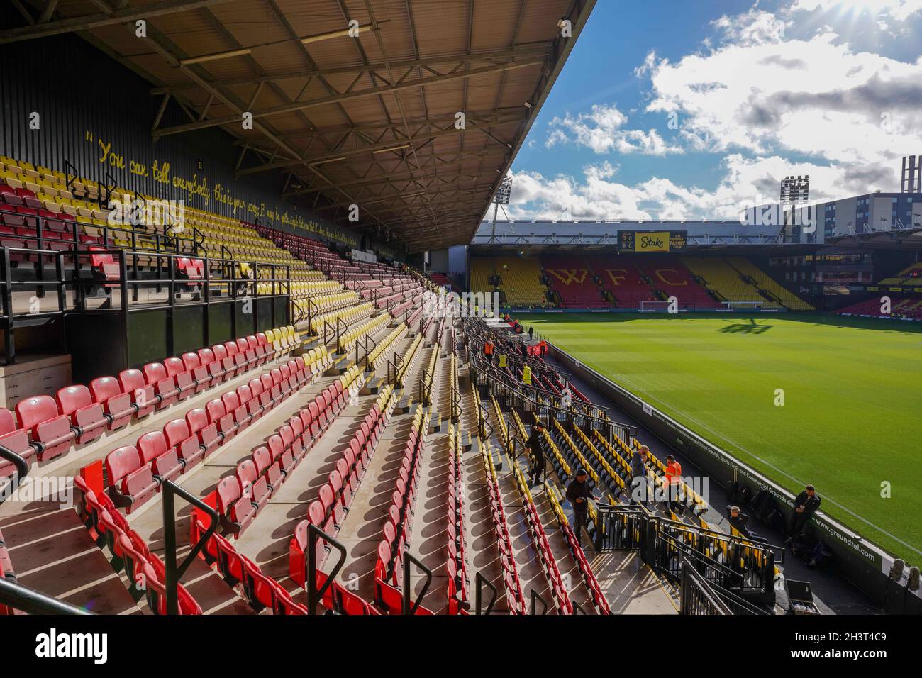 Vicarage road stadium general hi-res stock photography and images - Alamy