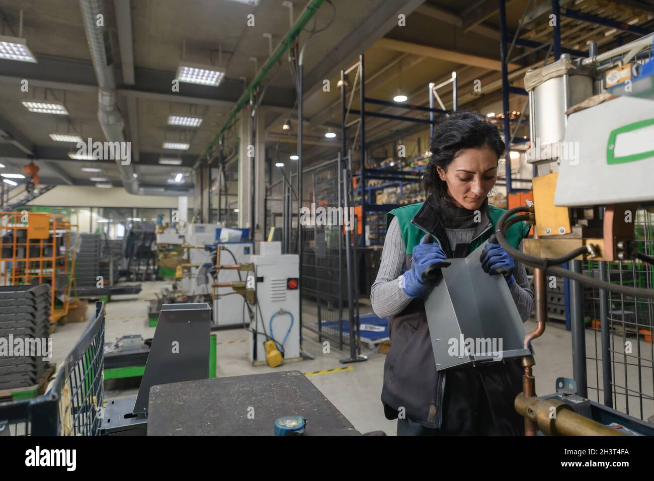 Woman heavy equipment operator hi-res stock photography and images - Alamy