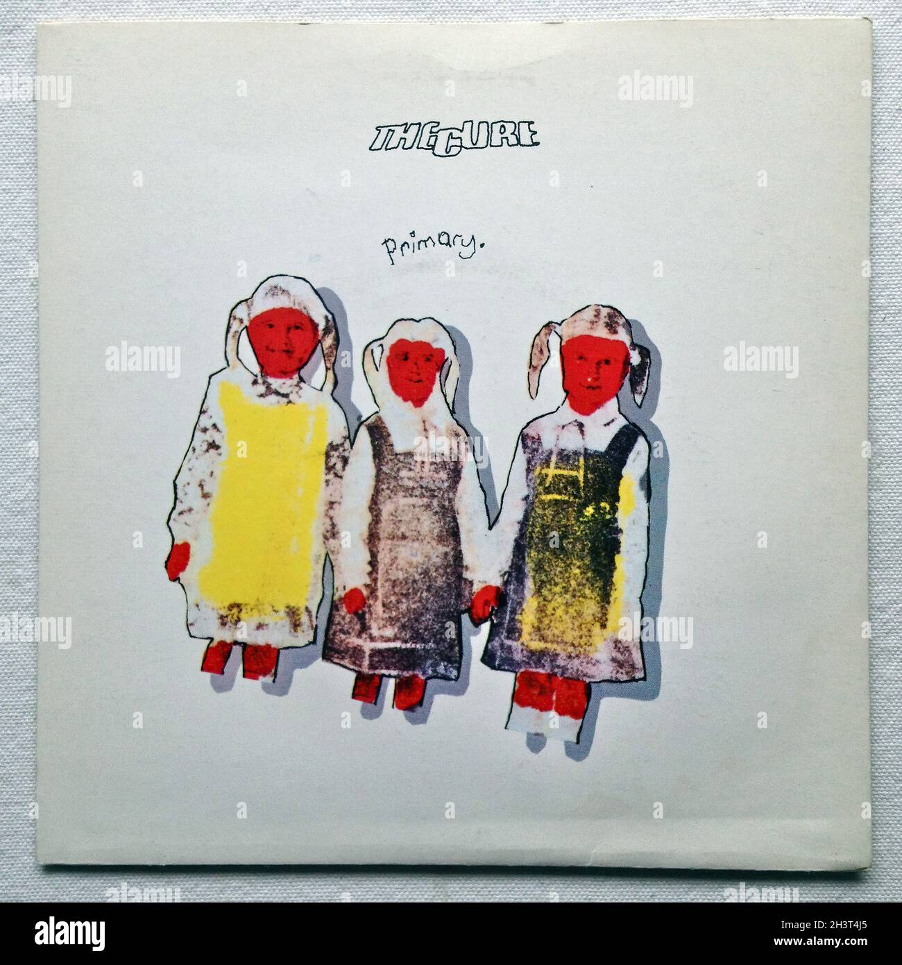 The Cure 7 Inch Record Vinyl Single 1981 Primary Stock Photo - Alamy