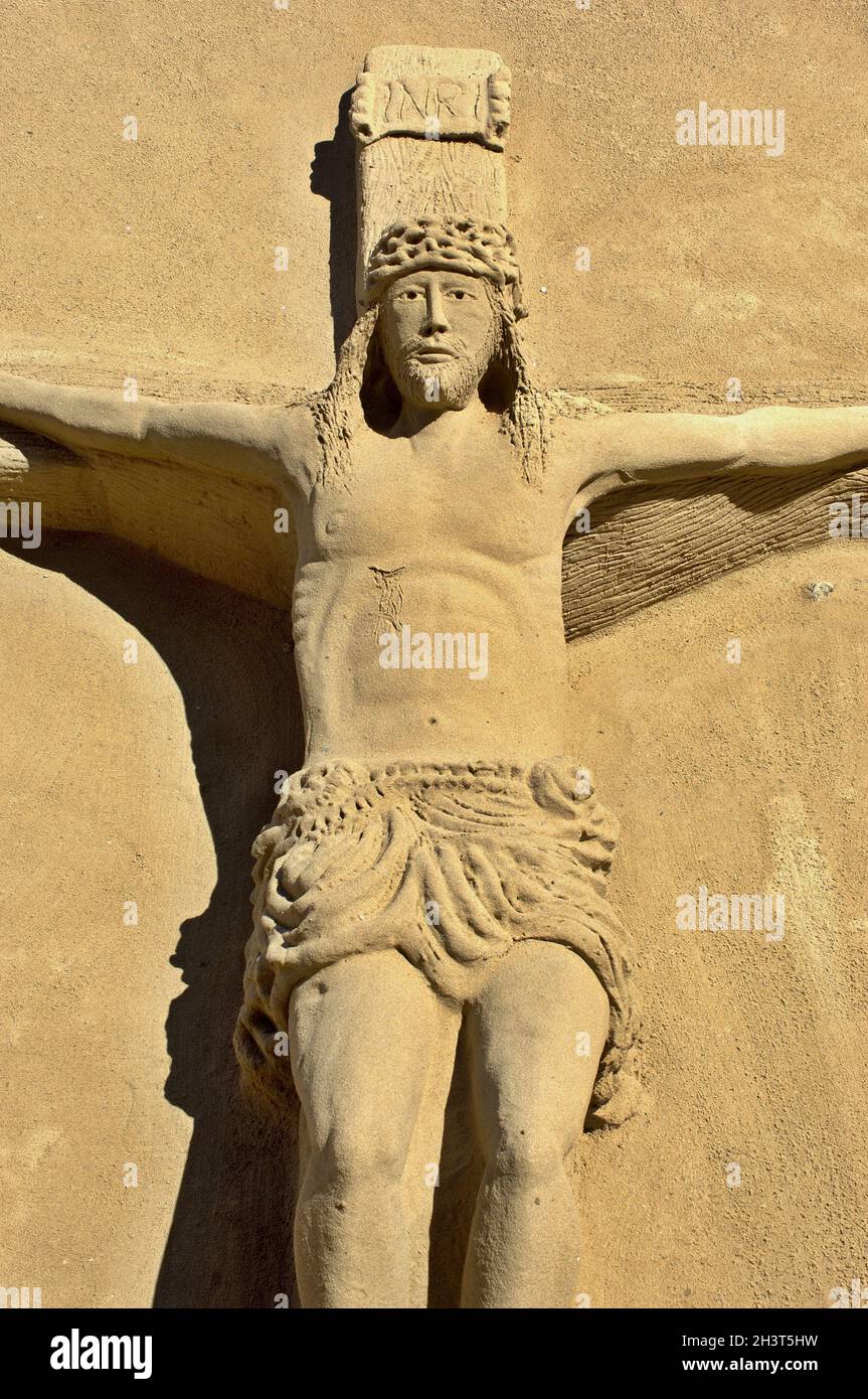 Cross sand hi-res stock photography and images - Alamy