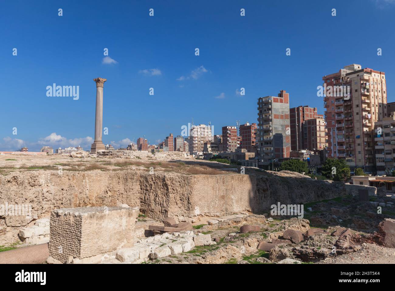 Alexandria Egypt Skyline Cityscape High Resolution Stock Photography ...